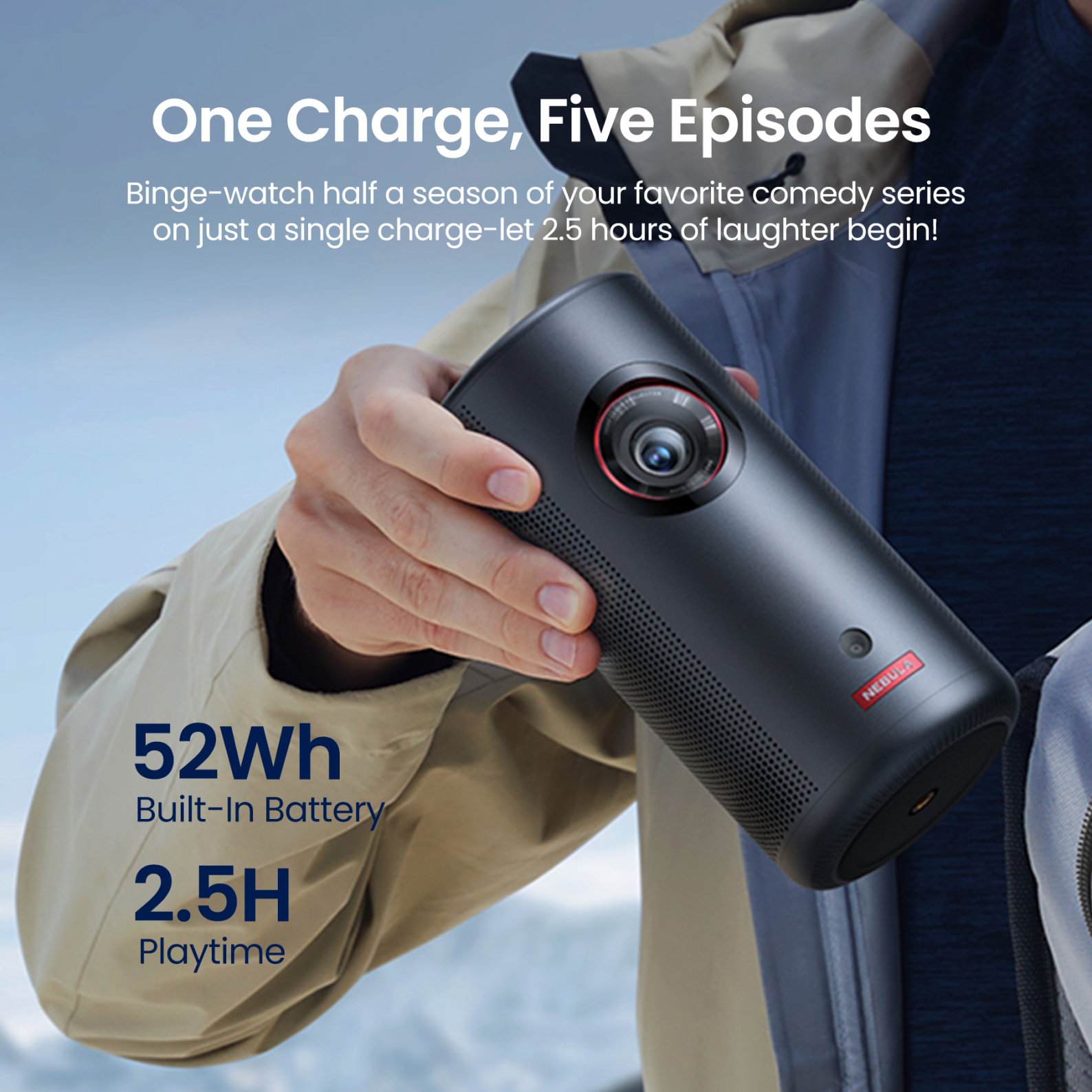 Capsule 3 Laser - Portable Laser Projector - Nebula US - Nebula | Smart ...